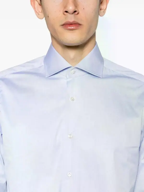 BARBA NAPOLI Long-sleeve Cotton Shirt