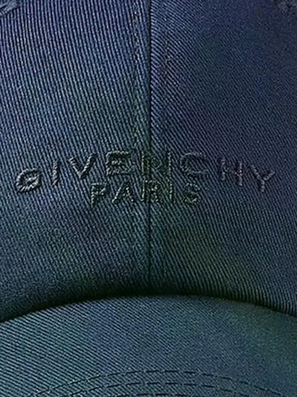 Givenchy Paris Embroidered Cap In Cotton