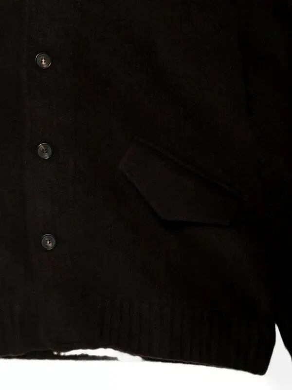 ZANONE Button-up Rib-trimmed Cardigan