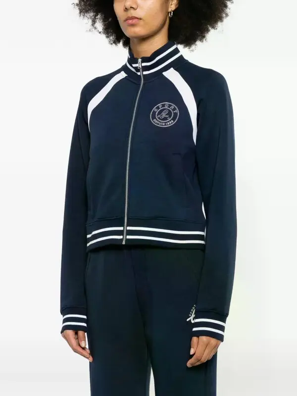 AGNES B. Logo-embroidered Jacket