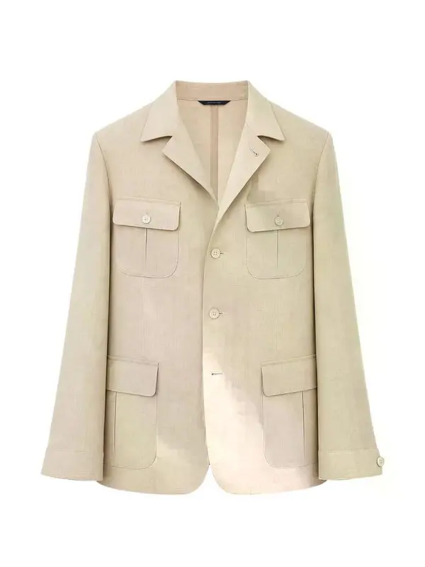 TOMBOLINI Button-up Safari Jacket