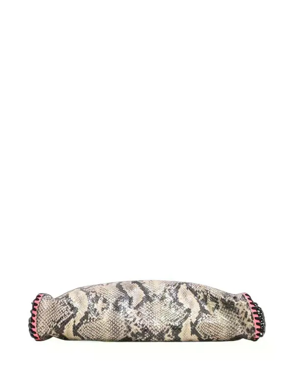 Stella McCartney Falabella Snakeskin-effect Tote Bag - Neutrals