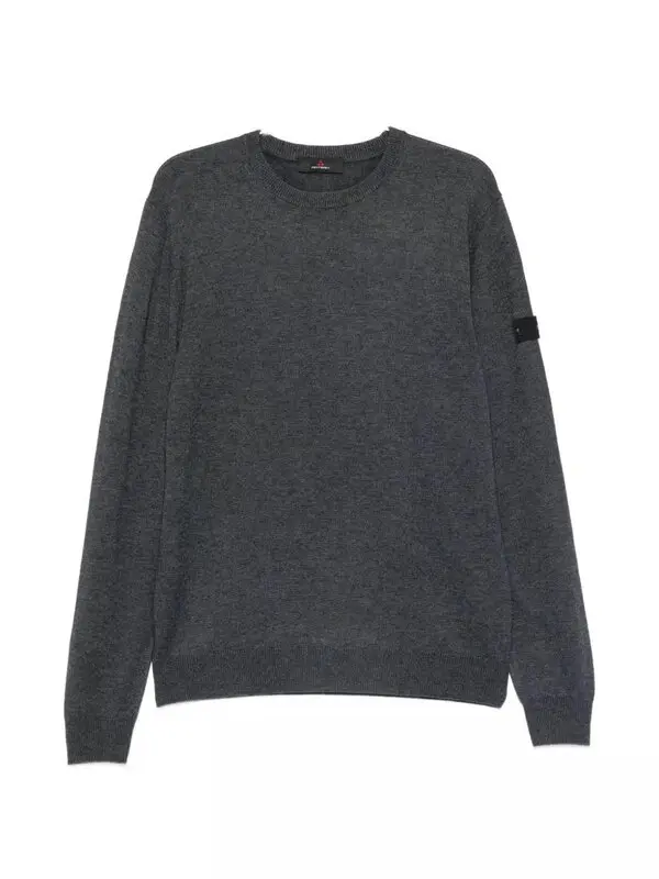 Peuterey Logo-patch Crew-neck Sweater