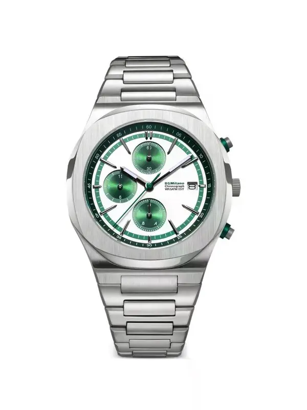 D1 MILANO Chronograph 39mm Watch - Silver