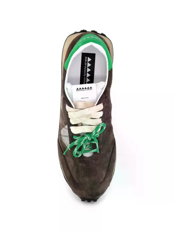 RUN OF Suede Lace-up Sneakers