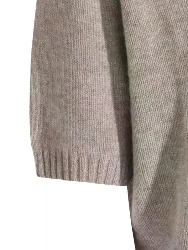 ALLUDE Short-sleeve Cashmere Top
