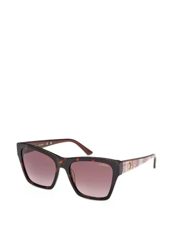 Guess Square Plastic Sunglasses