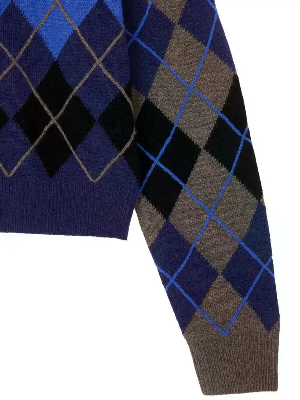 STUDIO TOMBOY Argyle Cardigan