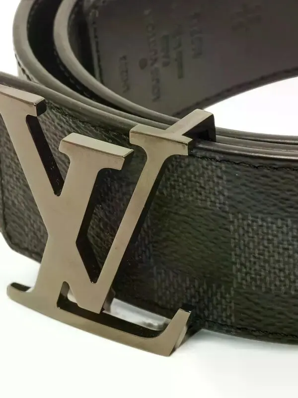 LOUIS VUITTON 2023 Logo-plaque Reversible Belt
