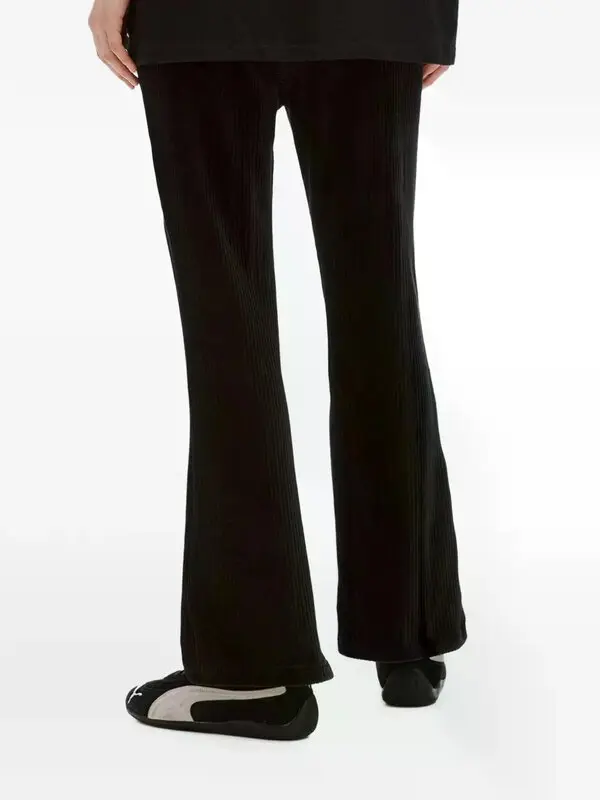 Izzue Corduroy-effect Flared Trousers