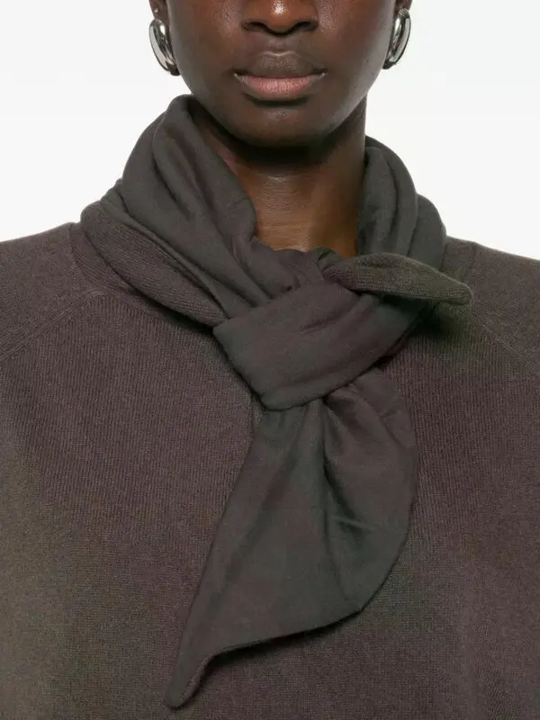 JCSOPHIE Poppy Scarf-detail Raglan-sleeve Sweater