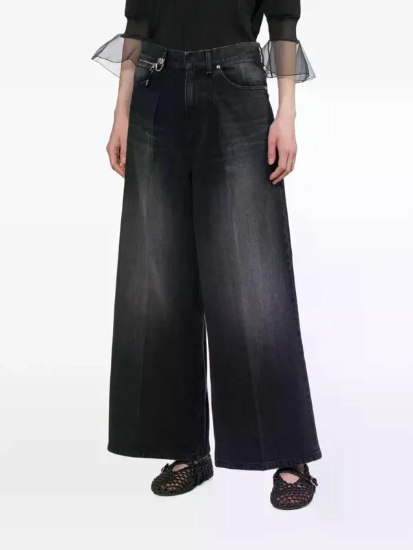 Toga Faded Wide-leg Jeans