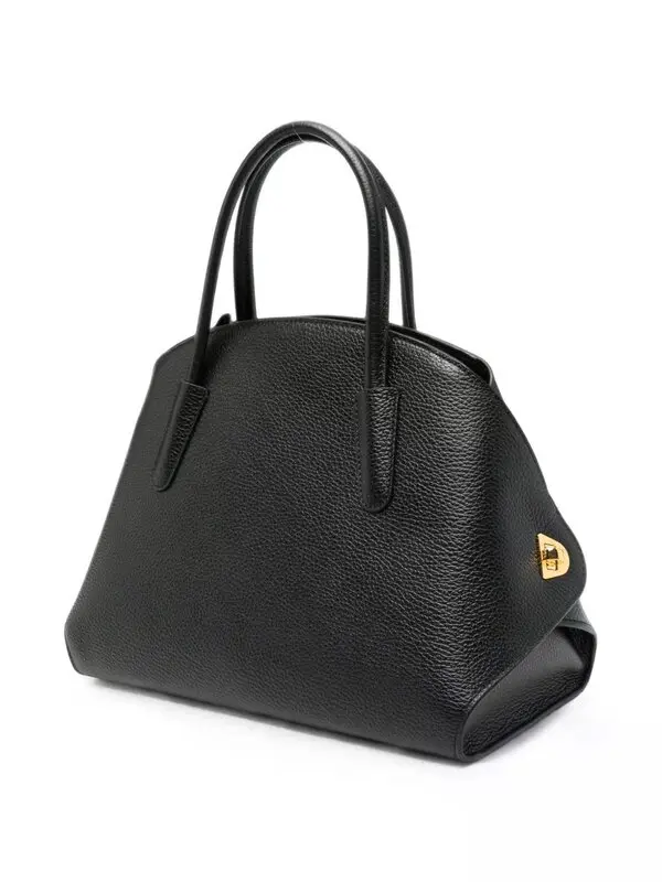 COCCINELLE Tylde Grained Leather Tote Bag