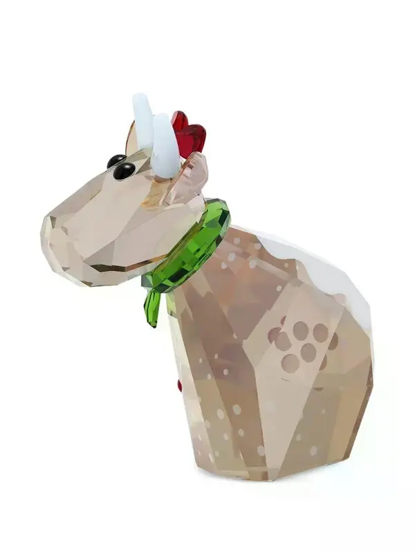 SWAROVSKI Mo Christmas Cow Ornament