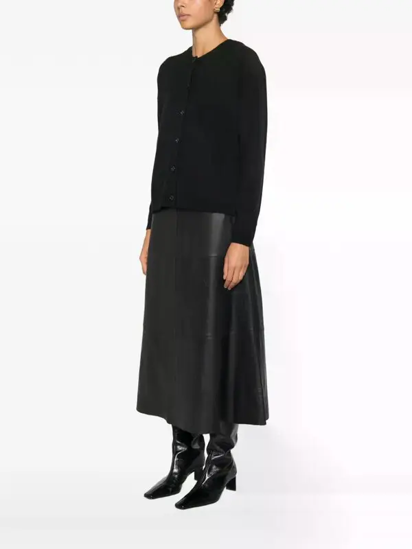 ALLUDE Button-up Cardigan