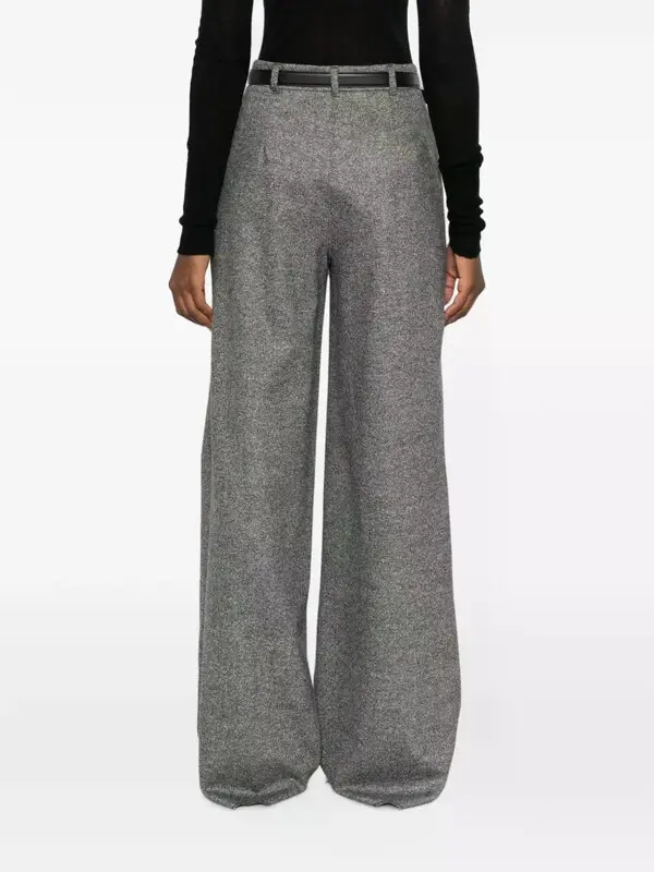 Max Mara Belted Wool Trousers