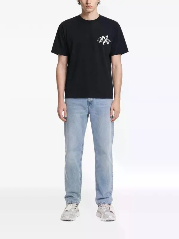 Off-White Logo-print Cotton T-shirt