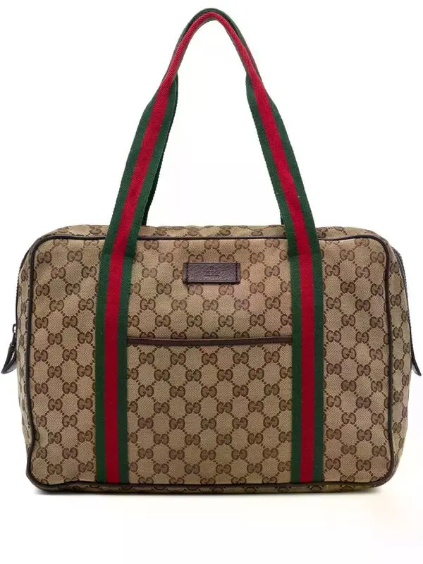 Gucci 2016-2026 Gg Canvas Web Business Bag