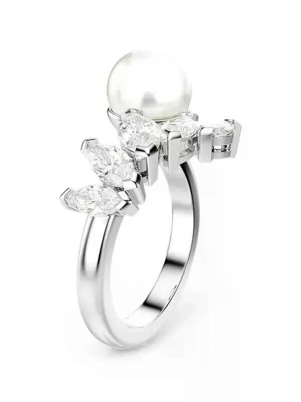 SWAROVSKI Mesmera Crystal-embellished Pearl Ring