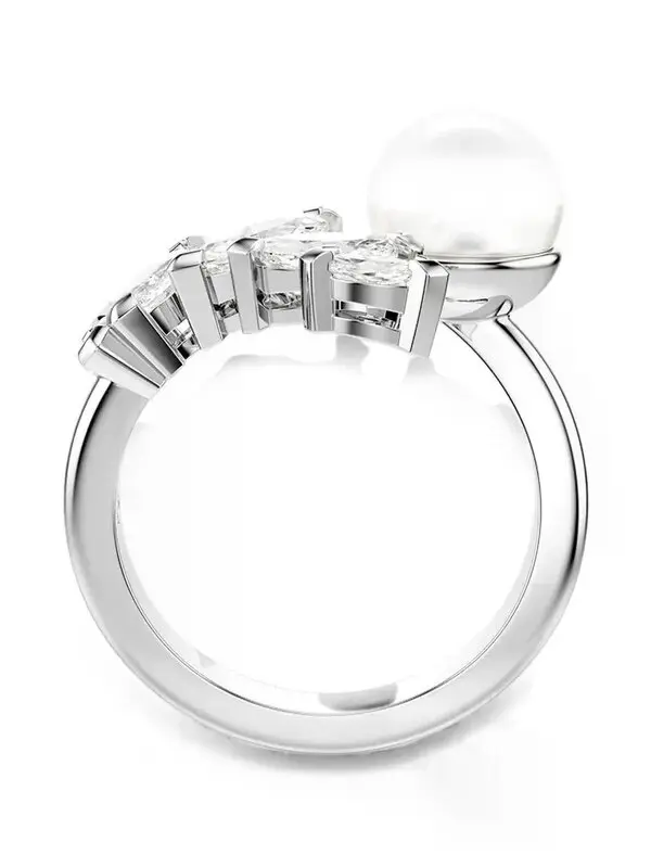 SWAROVSKI Mesmera Crystal-embellished Pearl Ring