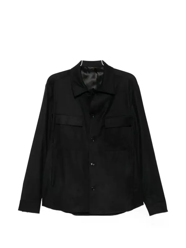 BRIGLIA 1949 John Button-up Shirt Jacket