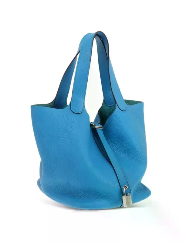 Hermès Picotin Clémence Tote Bag - Blue