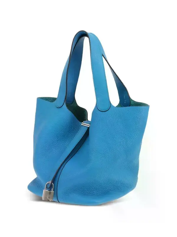 Hermès Picotin Clémence Tote Bag - Blue