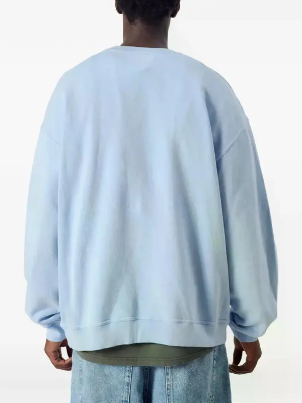 American Vintage Plizzy Logo-print Sweatshirt
