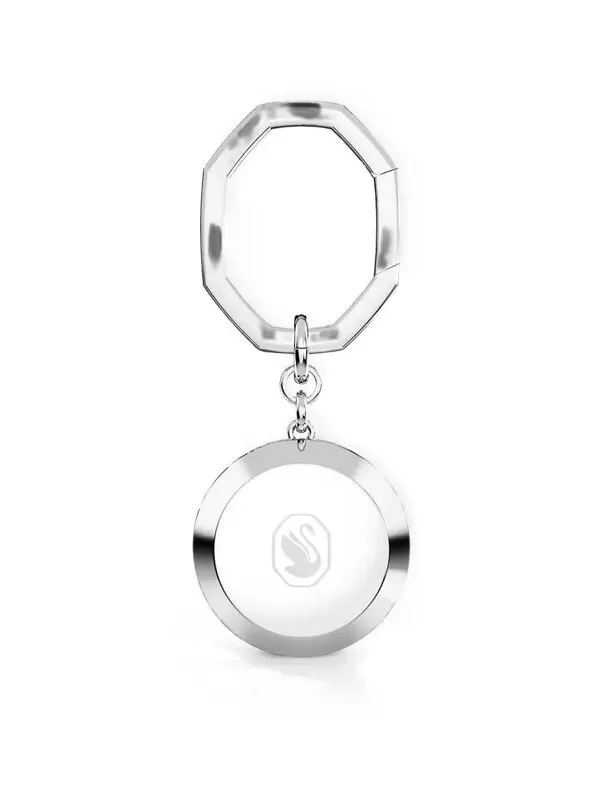 SWAROVSKI Crystal-embellished Octagonal Keyring