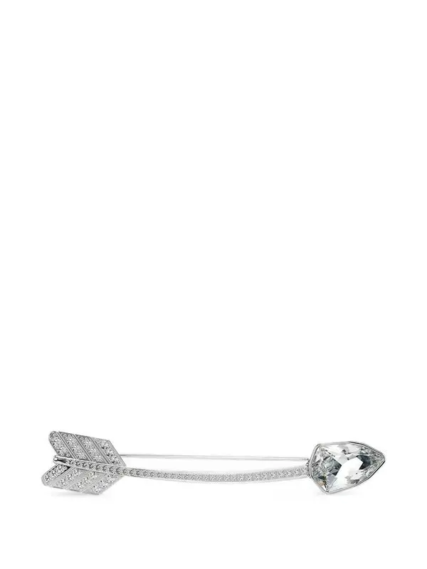 SWAROVSKI Idyllia Arrow Brooch - Silver