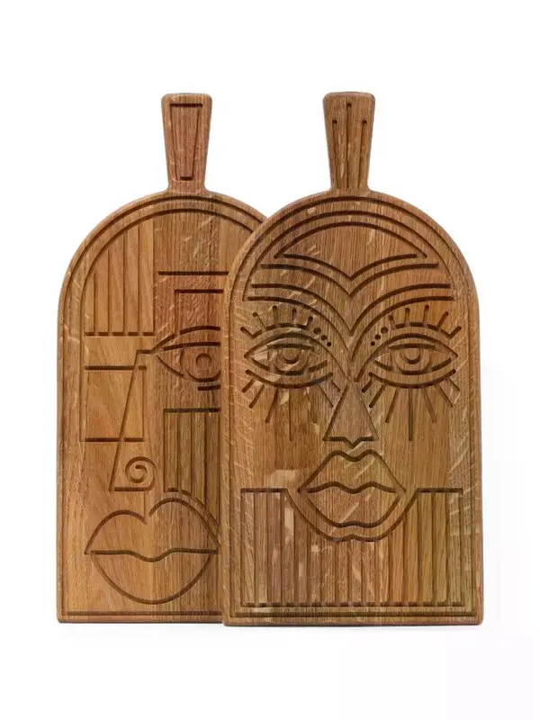 WOODSEA Mask Serving Board