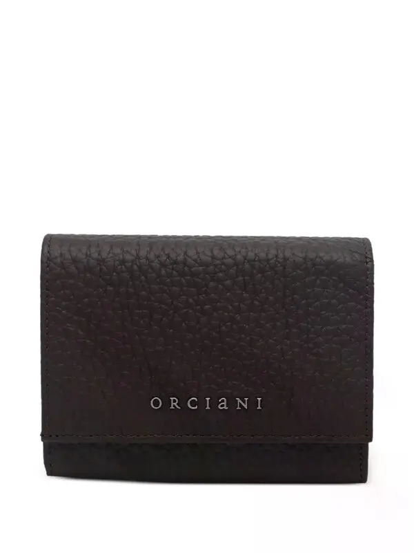 Orciani Grained-leather Wallet