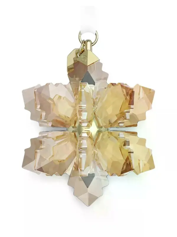 SWAROVSKI Annual Edition 3d Snowflake-motif Faceted Ornament