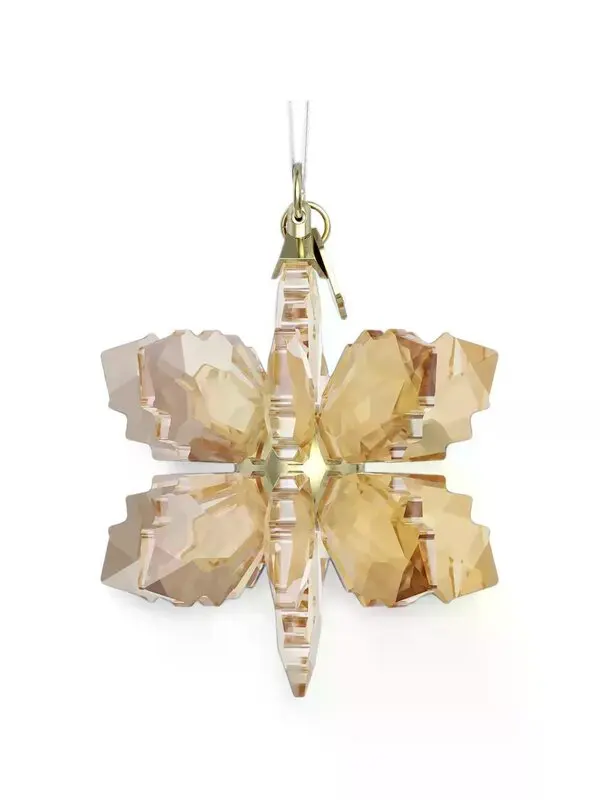 SWAROVSKI Annual Edition 3d Snowflake-motif Faceted Ornament