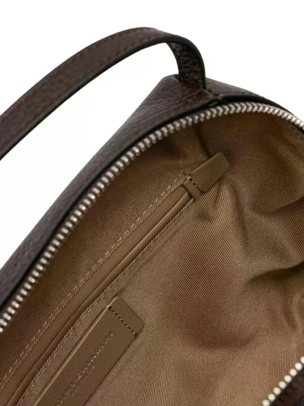 GIANNI CHIARINI Alifa Pebbled-leather Shoulder Bag