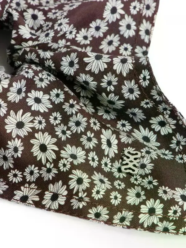 Sandro Floral-print Scrunchie