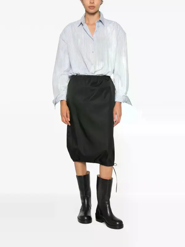 Prada Drawstring Skirt