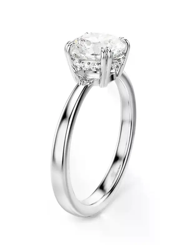 SWAROVSKI Stilla Crystal-embellished Prong-set Ring