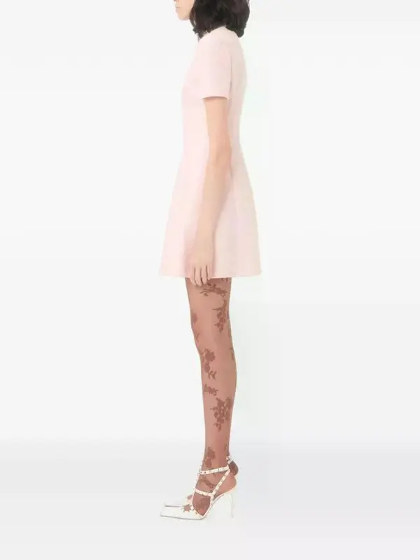 Valentino Garavani Crystal-embellished Bouclé Dress