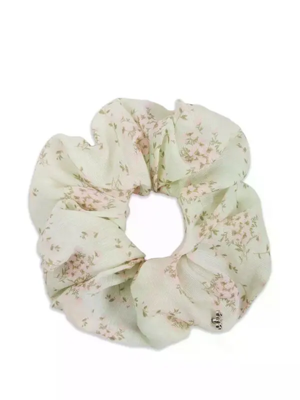 Sandro Floral Scrunchie