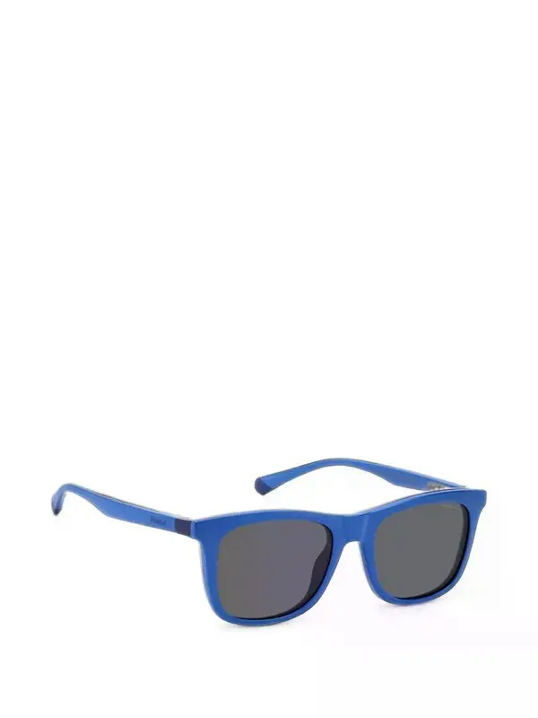 POLAROID Square-frame Clip-on Sunglasses