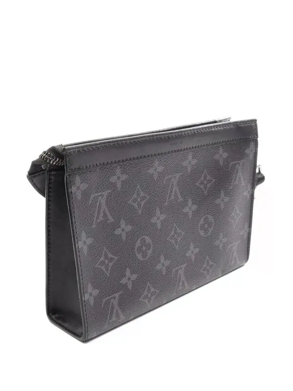 LOUIS VUITTON 2010-2026 Monogram Eclipse Gaston Wearable Wallet Crossbody Bag