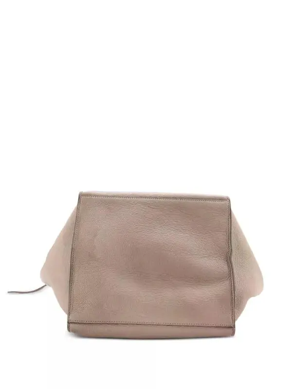 Celine Grained Calfskin Small Satchel - Neutrals