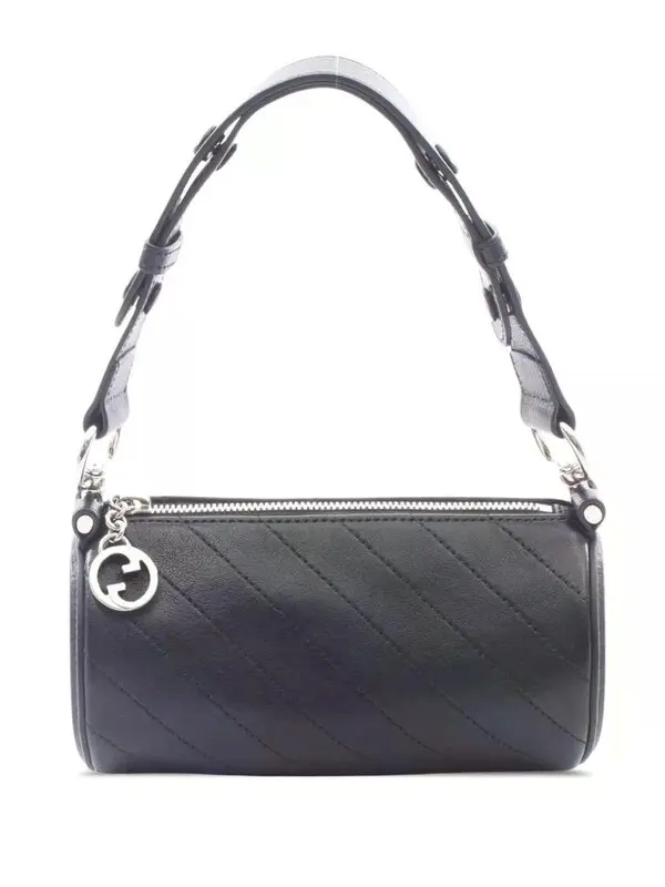 Gucci 2016-2026 Mini Leather Blondie Barrel Shoulder Bag