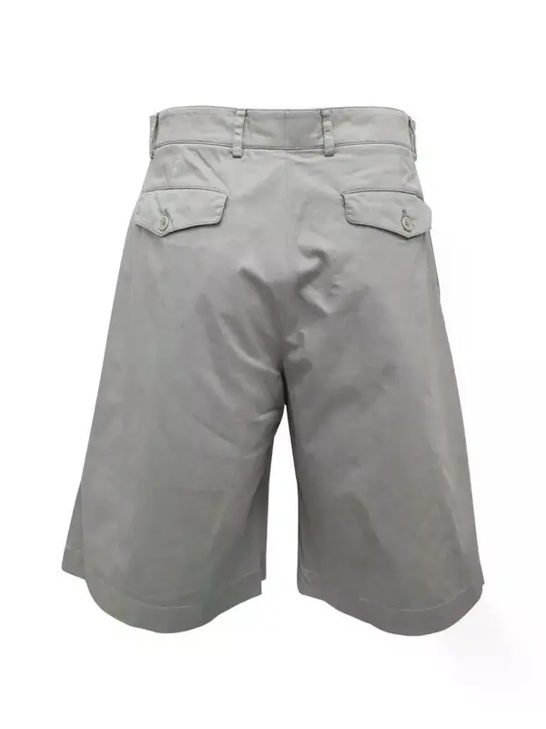 Hermès Pleated Cotton Shorts