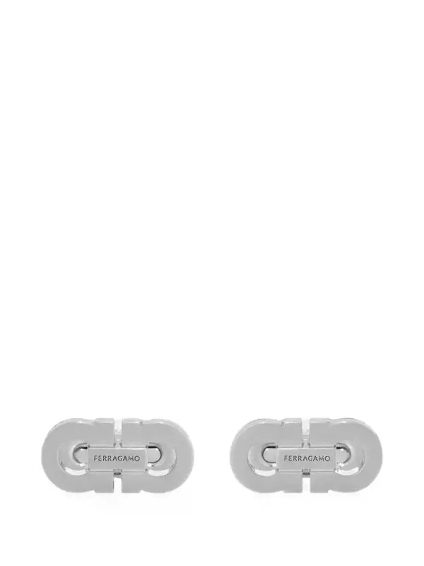 FERRAGAMO Double Gancini Cufflinks