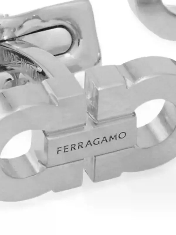 FERRAGAMO Double Gancini Cufflinks