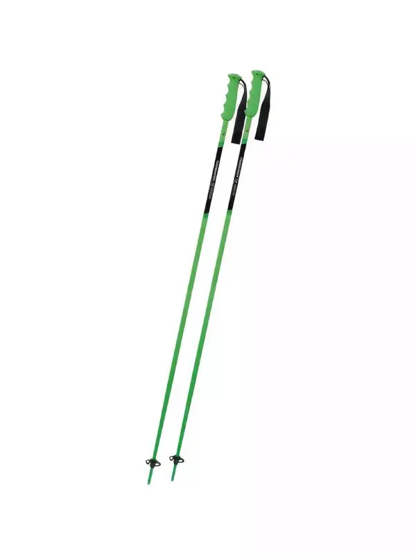 KOMPERDELL Logo-print Ski Poles - Green
