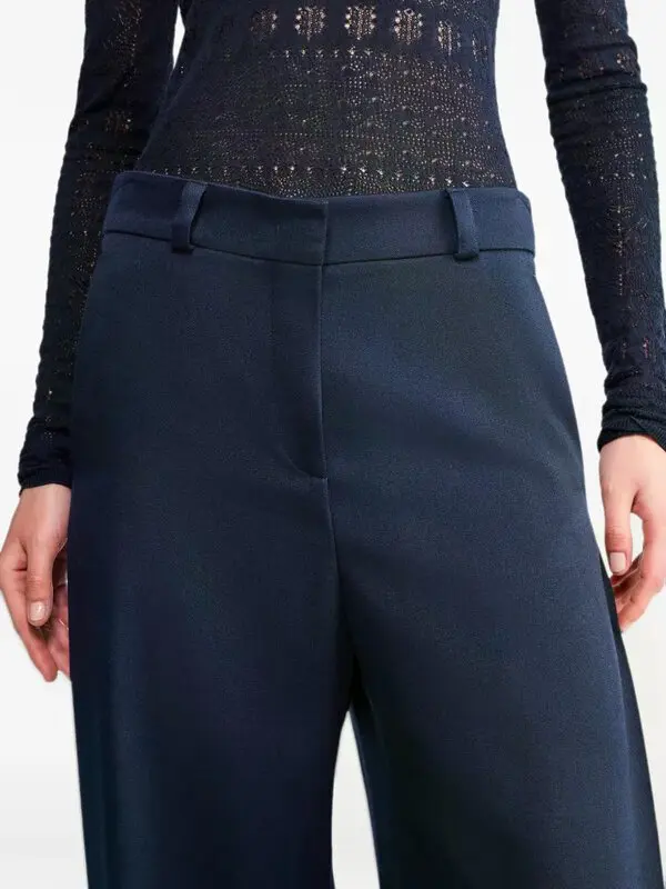 Giorgio Armani High-waisted Wool Trousers