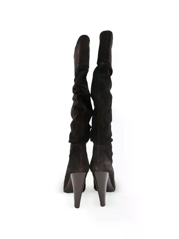 Miu Miu Suede Slouchy Knee-high Boots